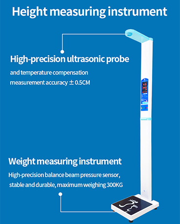 BMI Scale Machine - SH-300 bmi height weight measuring scale-SHANGHE ...